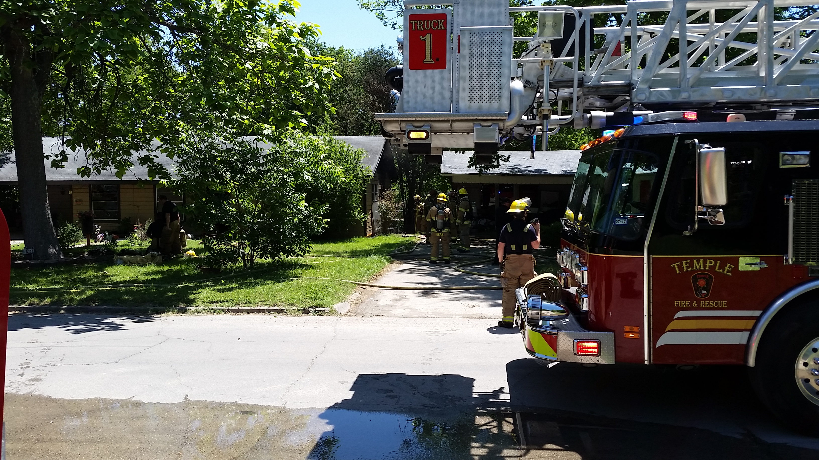 Red Cross helping family displaced by Temple house fire | kcentv.com